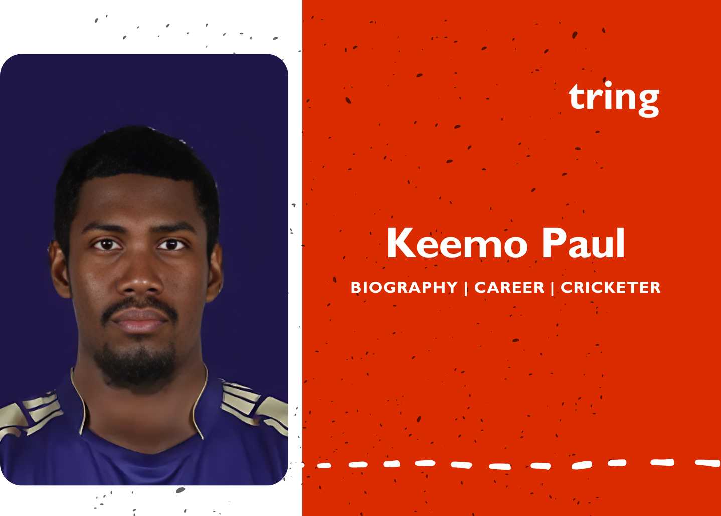Keemo Paul Career Cricketer Awards Birthdate Birthplace