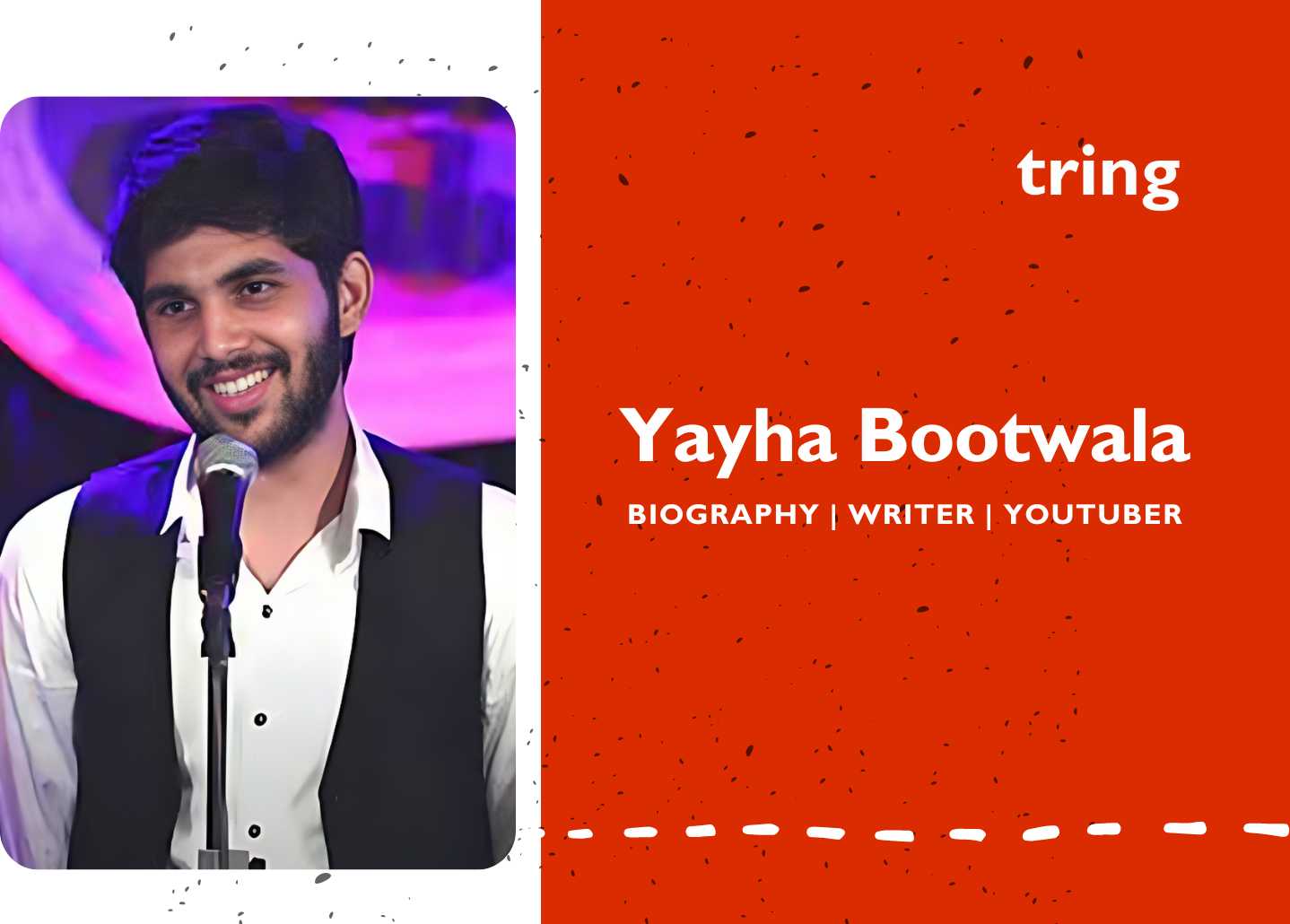 Yahya Bootwala Career Poet Author Writer Age Biography