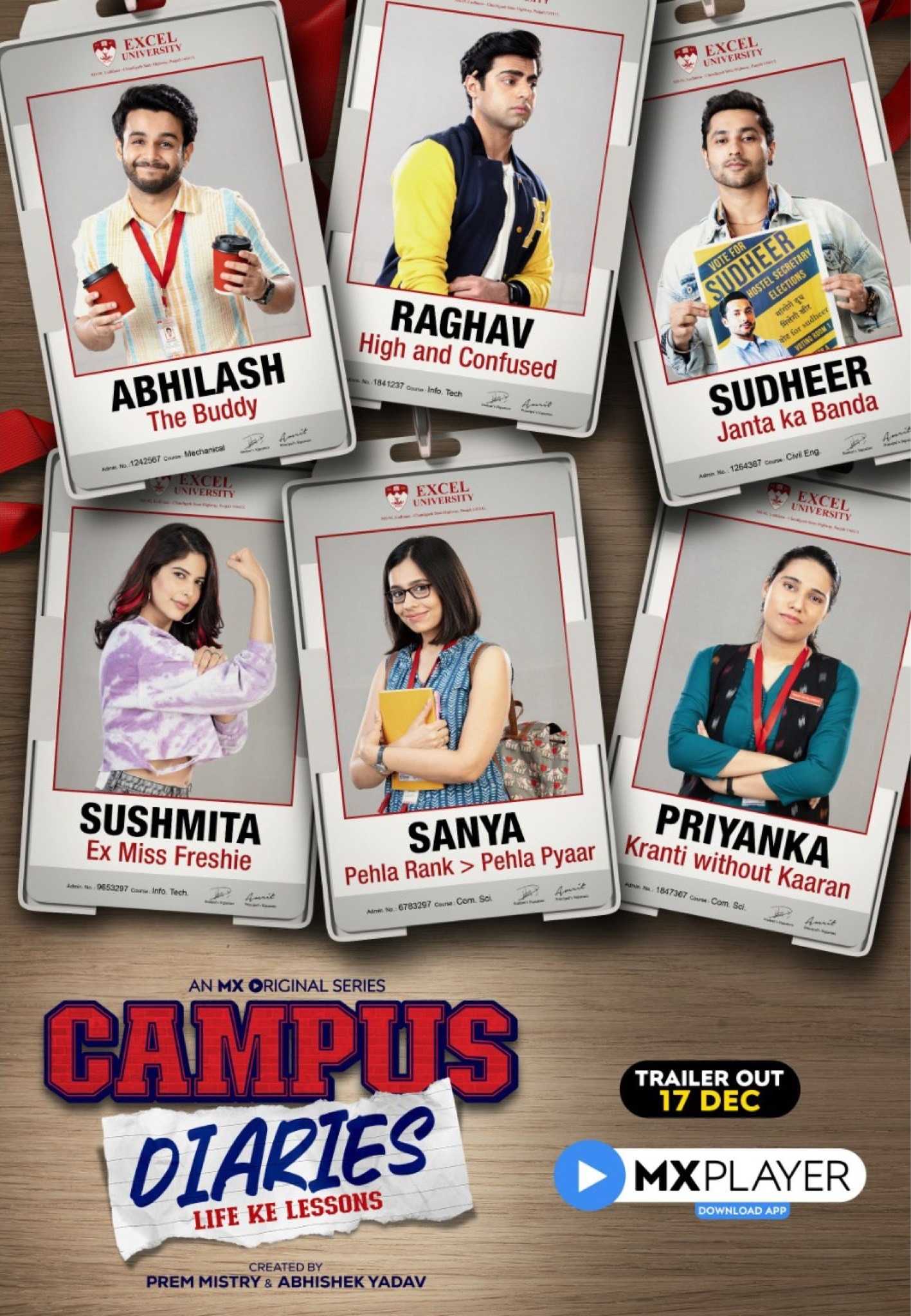 Campus Diaries Web Series (MX Player) - 2022