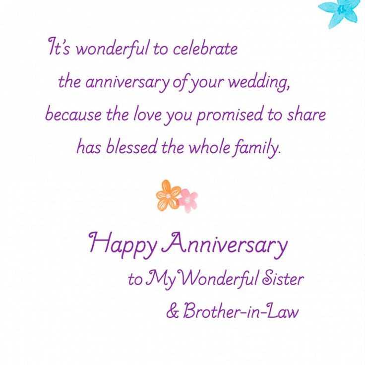 Anniversary Wishes For Sister And Jiju