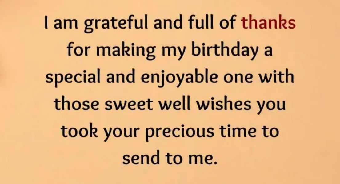 100+ Thank You Birthday Quotes To Express Your Gratitude with Loved Ones