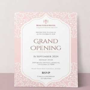 Top 50 Grand Opening Invitation Messages Wordings and Crafting Ideas 2023