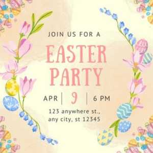 100+ Easter Invitation Messages - 2024