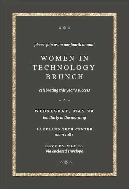 80+ Formal and Creative Business Events Invitation Ideas