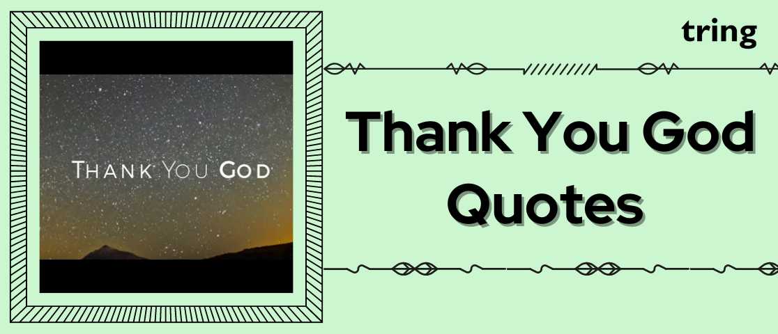 Thank You God For Everything You Have Given Me