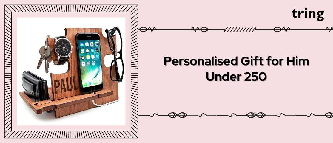 50+ Personalised Gifts Ideas for Him Under 250