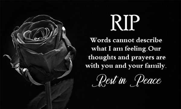 Sudden Death Rest In Peace Rip Quotes For Friend Rip Quotes For Nephew ...