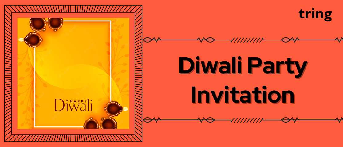 100 Diwali Party Invitations That Will Make Your Celebration Shine