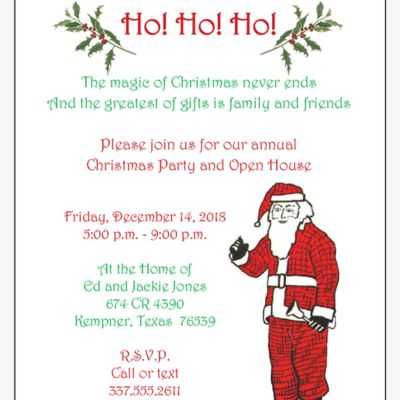 90+ Christmas Gathering Invitation Message for your Guest