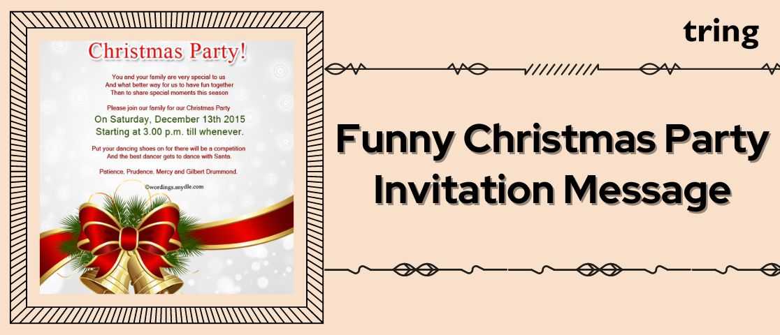 50+ Christmas Party Invitation to make your day special