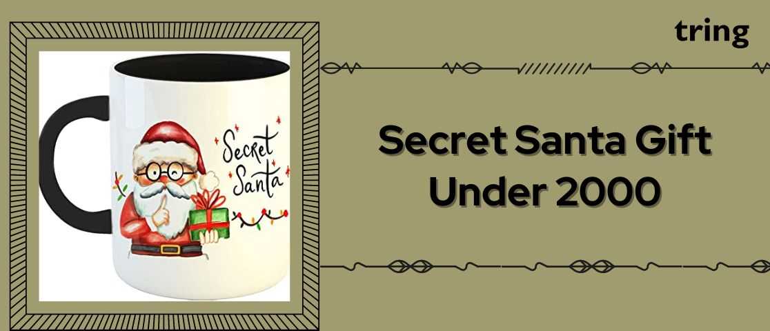 140+ Secret Santa Gift Under 2000 for Boss, colleague, etc