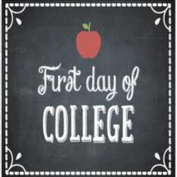 College First Day Qoutes