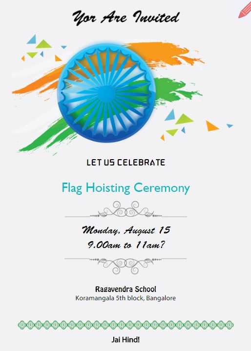 100+ Republic Day Event Invitation To Celebrate India's Sovereignty