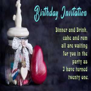 115+ Birthday Party Invitation Messages