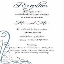 100+ Unique Wedding Reception Invitation Messages
