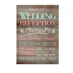 100+ Unique Wedding Reception Invitation Messages