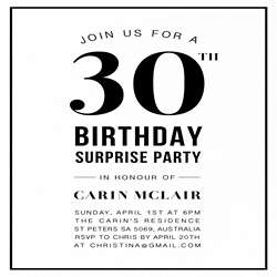 75+ Best Formal Birthday Invitation Message