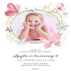 70+ Best Daughter's Birthday Party Invitation