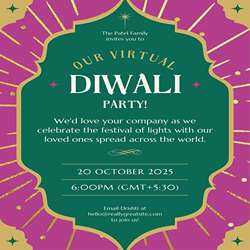 100 Diwali Invitation Wordings to Light Up Your Celebration
