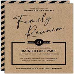 100 Family Reunion Invitation Wording Ideas To Bring Your Family ...
