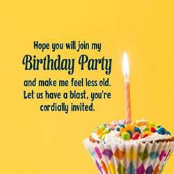 85+ Best Birthday Invitation Messages For Friends