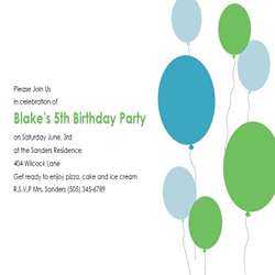 50+ Unique Kids Birthday Invitation Wording Ideas