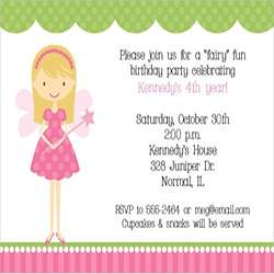 50+ Unique Kids Birthday Invitation Wording Ideas