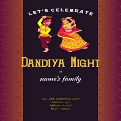 100+ Garba Night Invitation Messages For Navratri 2023