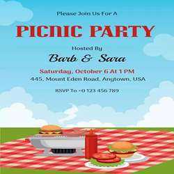 90+ Best Picnic Invitations To Invite Your Loved Ones