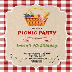 90+ Best Picnic Invitations To Invite Your Loved Ones