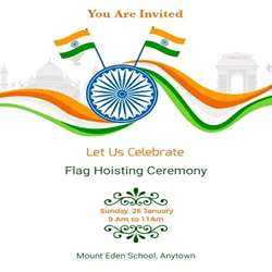 130+ Republic Day Invitation Messages 2024