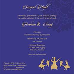 99+ Sangeet Invitation for a Harmonious Gathering To Celebrate Love and ...
