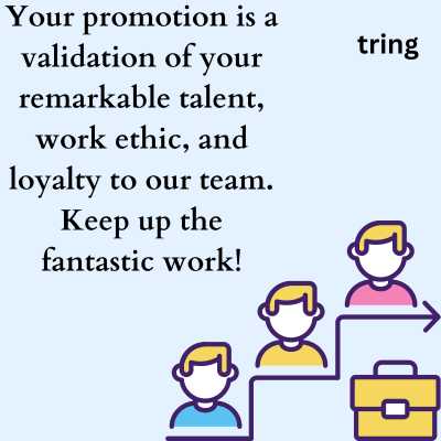 Congratulations On Promotion Wishes And Messages