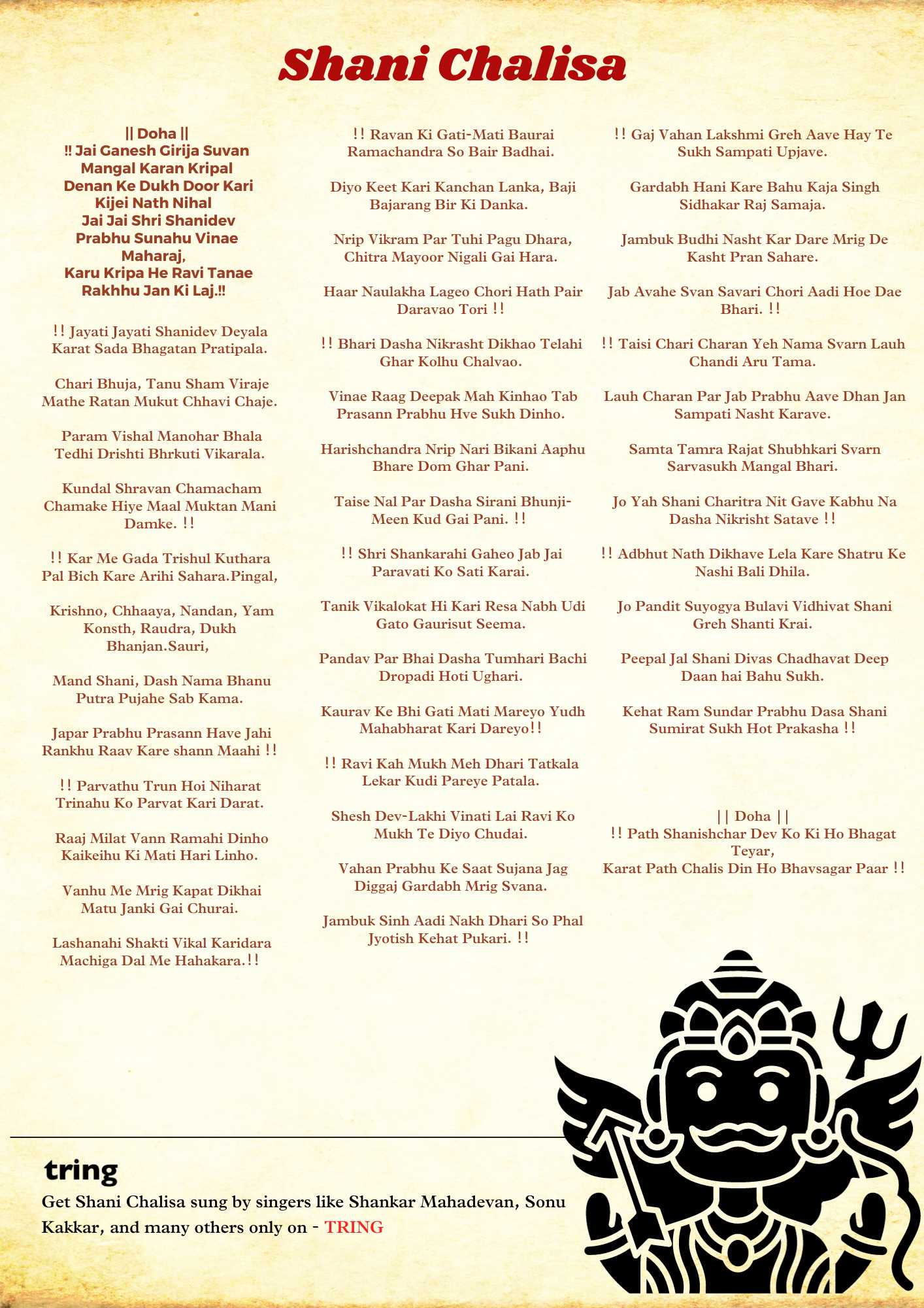 Shani Chalisa: Discover its Background, Meaning, and How to Practice