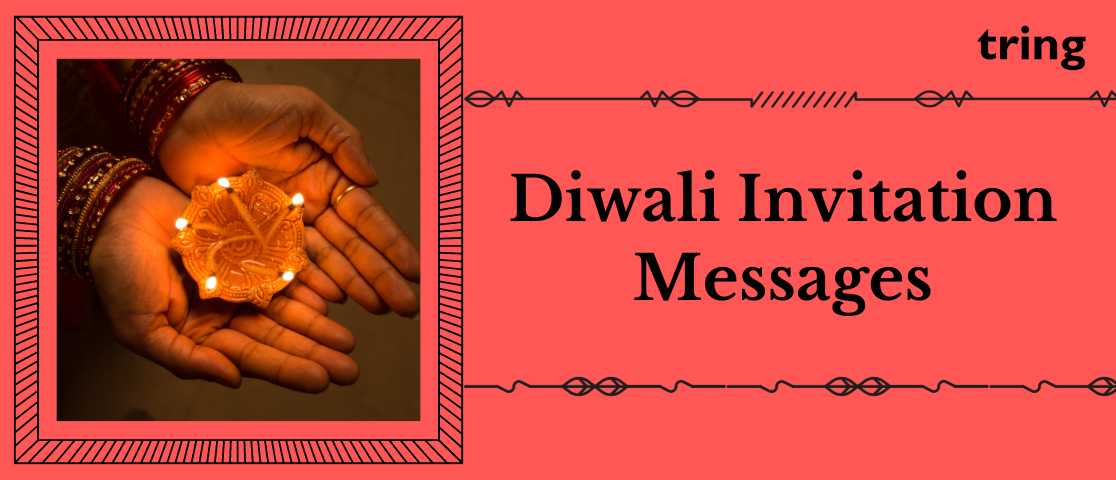 80+ Catchy Diwali Invitation Message Ideas
