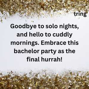 Explore 120+ crazy and creative bachelors party wishes