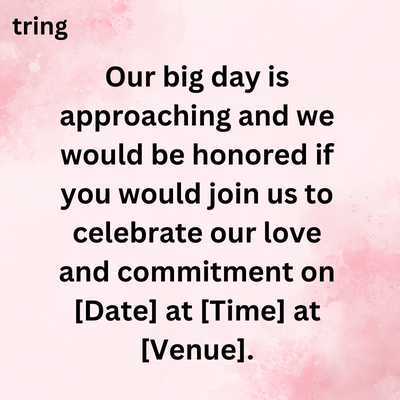 99+ Best Wedding Invitation Message For Whatsapp