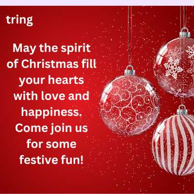 99+ Christmas Party Messages for Your Friends and Family