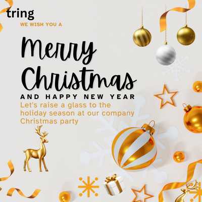 60+ Company Christmas Party Invitations and Messages