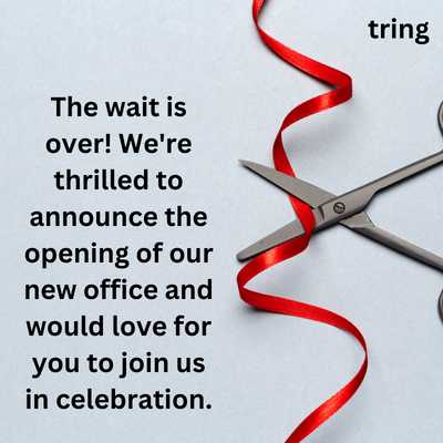 Top 50 Grand Opening Invitation Messages Wordings and Crafting Ideas 2023