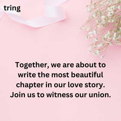 150+ Wedding Invitation Messages for Friends and Family