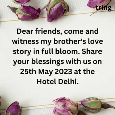 150+ Wedding Invitation Messages for Friends and Family
