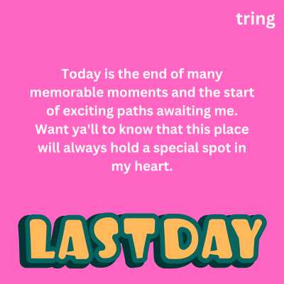 140+ Heartfelt Last Working Day Messages To Help You Say Goodbye