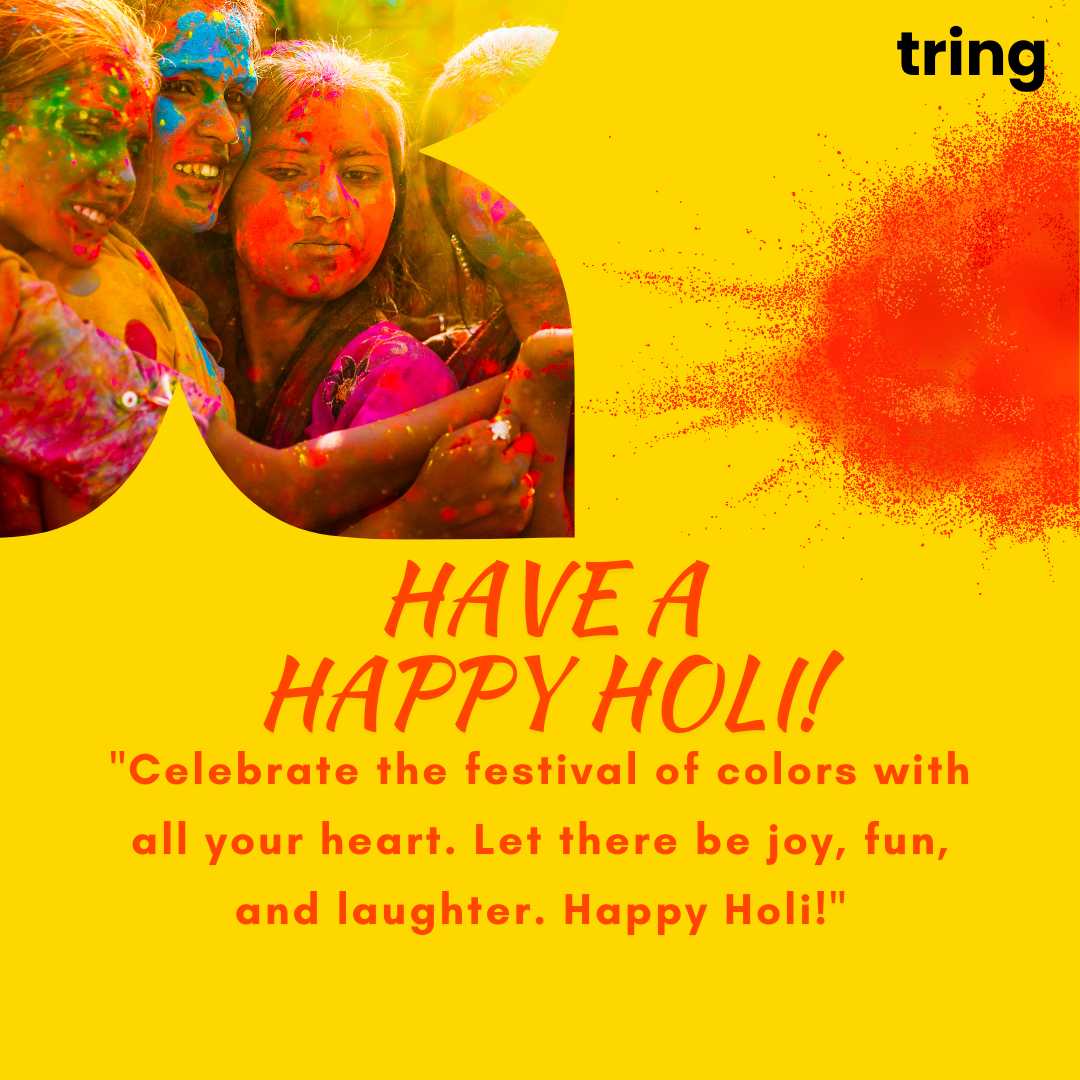 Happy Holi 2024 - 170+ Wishes, Messages, Captions, Images and more