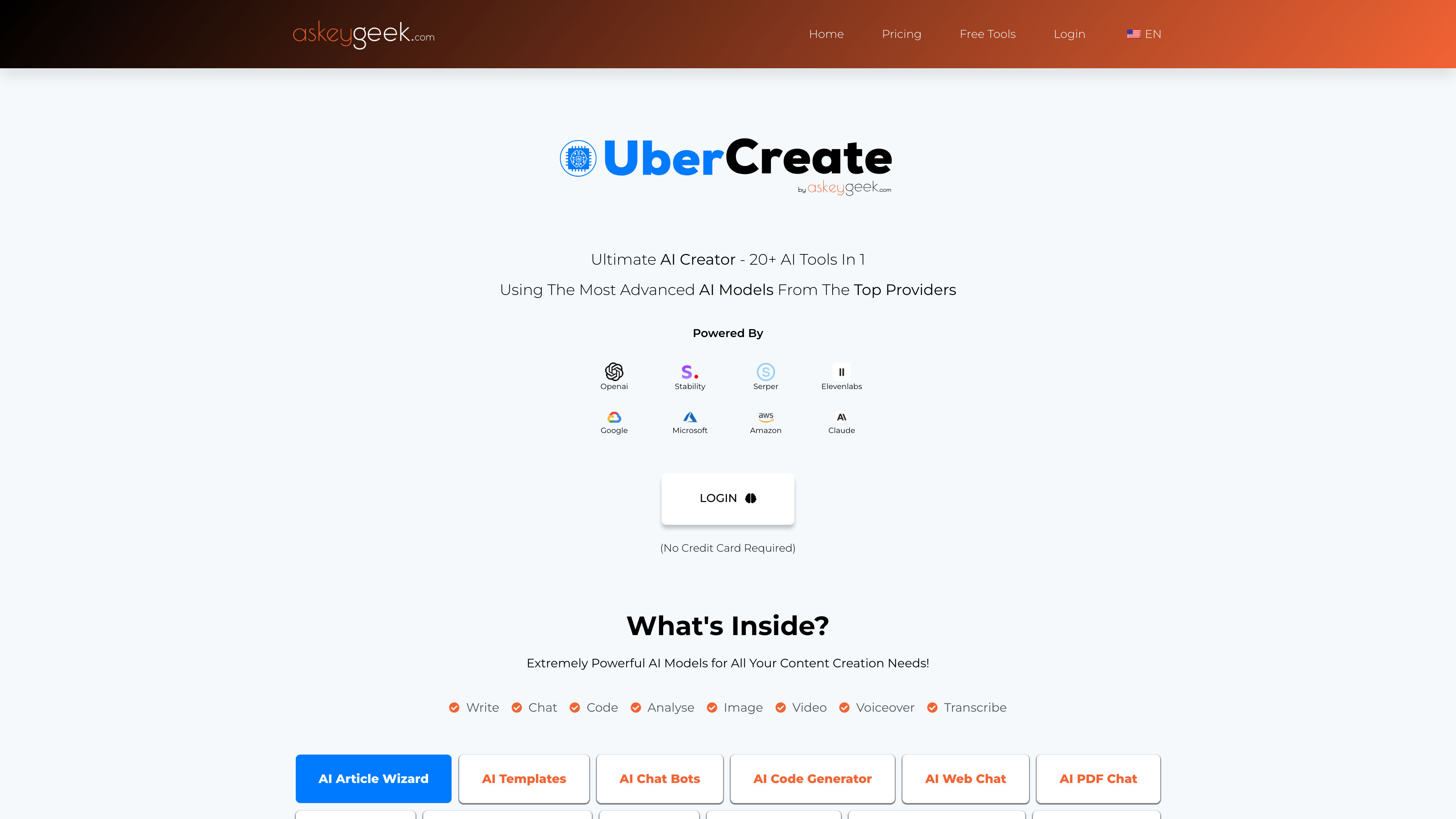 UberCreate: AI Powered content generation Platform | ThatsMyAI UberCreate: AI Powered content generation Platform | ThatsMyAI
