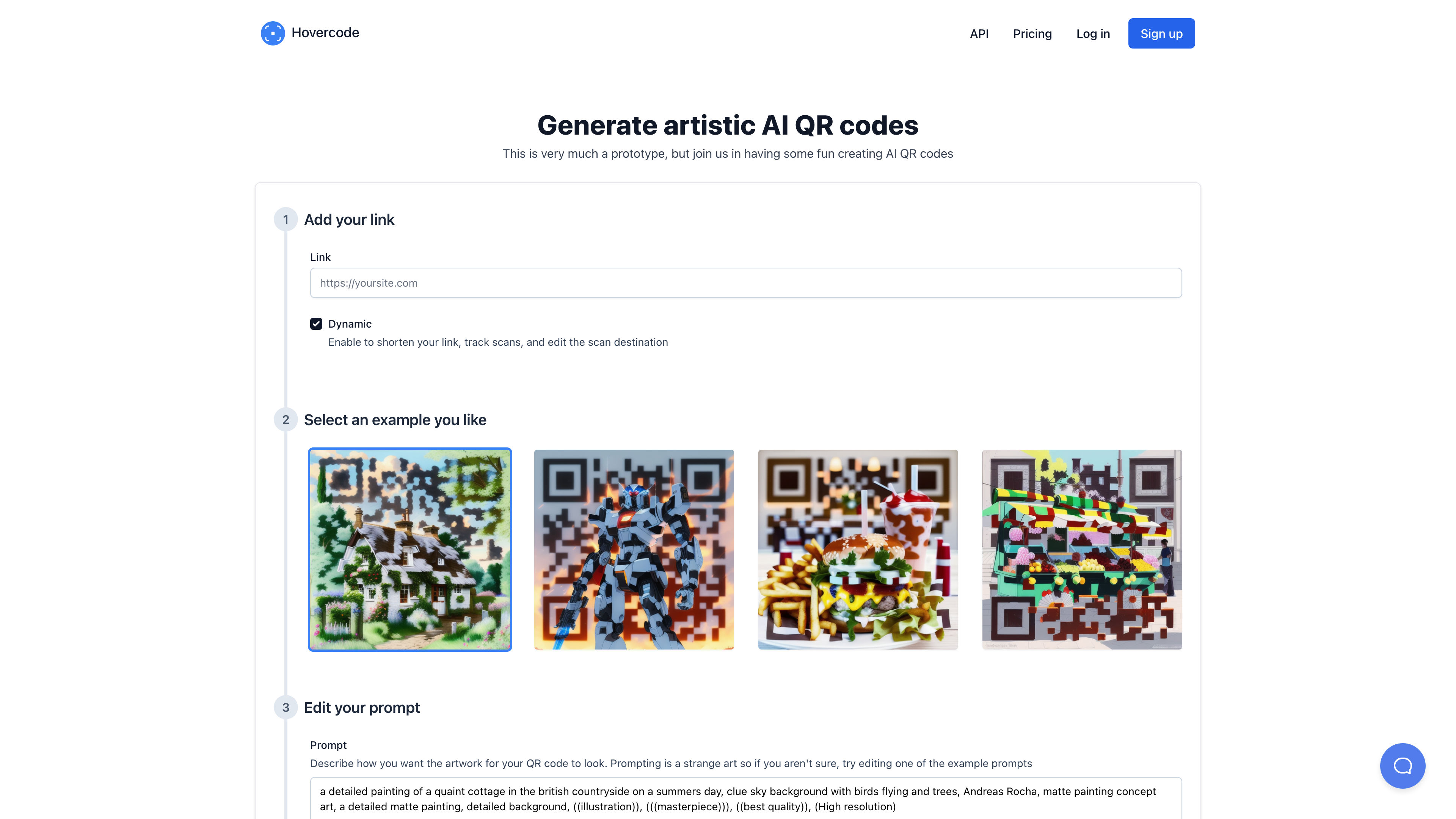 AI QR code generator: AI Powered Qr Codes Platform | ThatsMyAI