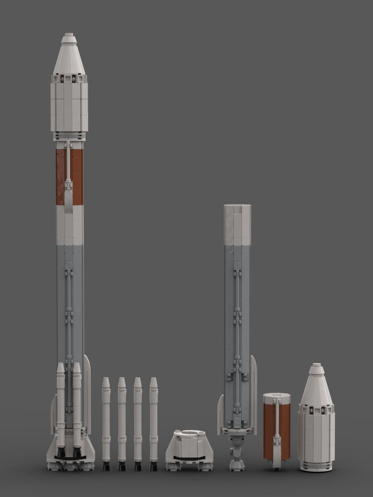 List of LEGO models of rockets, spacecrafts and probes