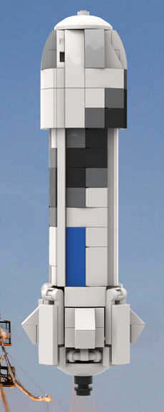 List of LEGO models of rockets, spacecrafts and probes