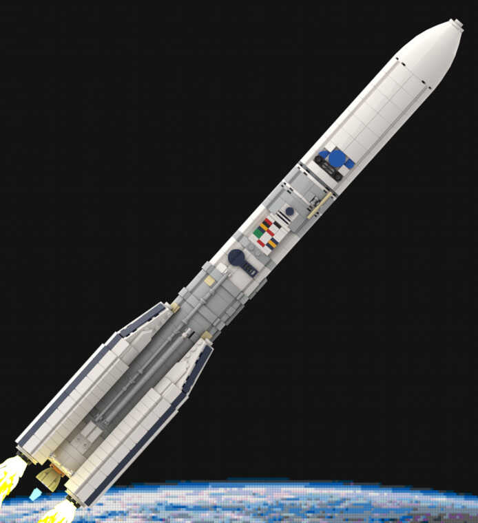 List of LEGO models of rockets, spacecrafts and probes