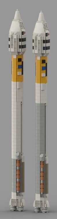 List of LEGO models of rockets, spacecrafts and probes